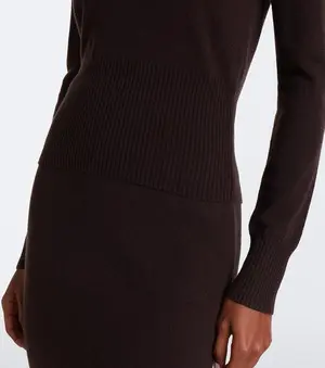 Max Mara Wool And Cashmere Sweater - Brown
