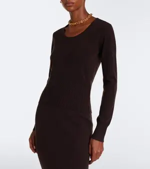 Max Mara Wool And Cashmere Sweater - Brown