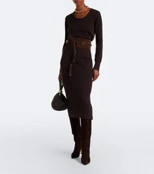 Max Mara Wool And Cashmere Sweater - Brown
