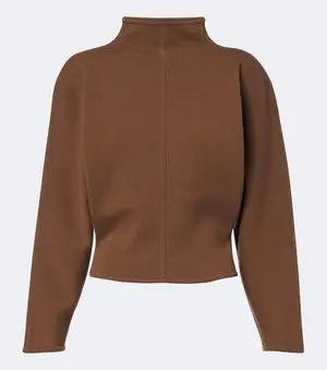 Max Mara Wool And Cashmere Sweater - Brown