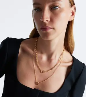FOUNDRAE Belcher Small 18kt Chain Necklace