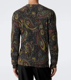 Etro Paisley Wool Sweater