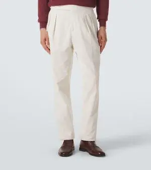 Brunello Cucinelli Cotton Corduroy Slim Pants