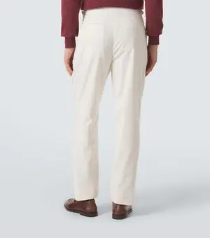 Brunello Cucinelli Cotton Corduroy Slim Pants