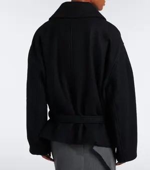 LEMAIRE Double-breasted Alpaca And Wool Coat