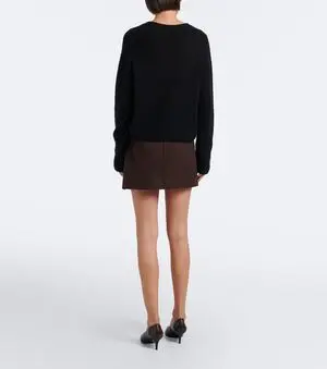 Sportmax Virgin Wool Wrap Skirt