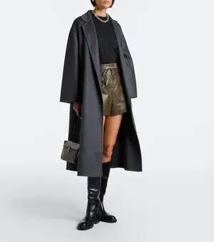 Max Mara Cropped Mohair And Wool-blend Sweater