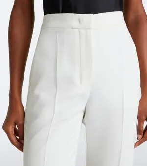 Max Mara Elegante Cady Straight-leg Pants