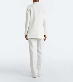 Max Mara Elegante Cady Straight-leg Pants