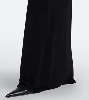Sportmax Draped Jersey Maxi Dress