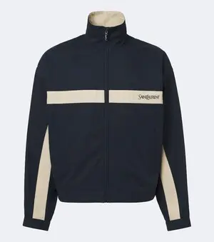 Saint Laurent Cotton Canvas Blouson Jacket