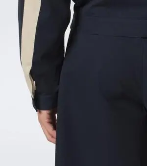 Saint Laurent Cotton Canvas Blouson Jacket