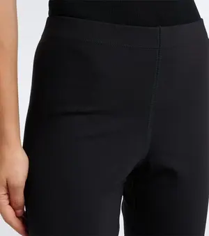 Sportmax Jersey Leggings - Black