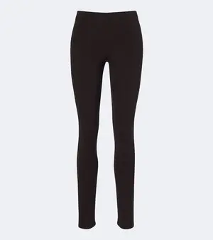 Sportmax Jersey Leggings - Brown
