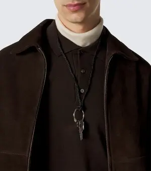 LEMAIRE Leather Pendant Necklace