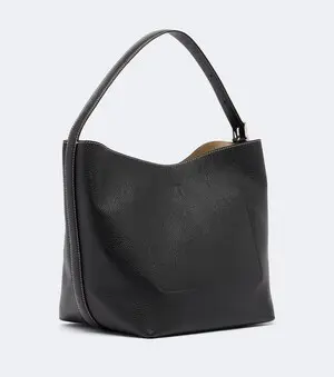 TOTEME Belted Medium Leather Tote Bag