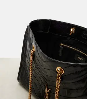 Saint Laurent Niki Medium Leather Tote Bag