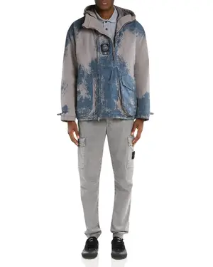 Stone Island Light Hooded Zipper Jacket