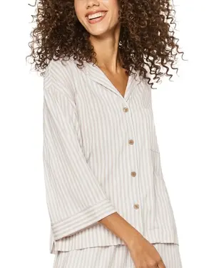 PETITE PLUME Olivia Pima Cotton Pajama Set