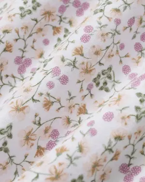 PETITE PLUME Cotton Printed Short Sleeve Pajama Set