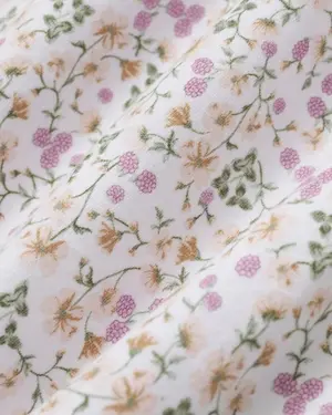 PETITE PLUME Cotton Printed Long Pajama Set