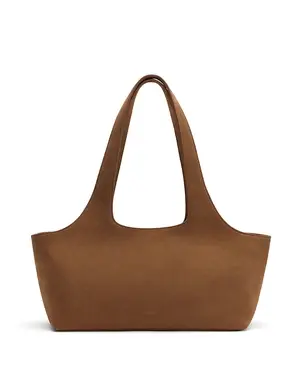 Cuyana Suede East West System Tote
