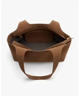 Cuyana Suede East West System Tote