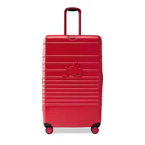 BEIS The Disney Large Check In Roller Suitcase - Mickey Mouse Red