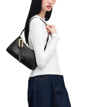 Marc Jacobs Scene Mini Leather Convertible Crossbody - Black