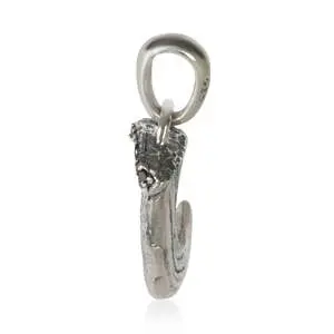 David Yurman Sterling Silver Diamond Petrvs Claw Amulet Pendant