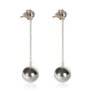 Tiffany & Co. Sterling Silver Hardwear Ball Earrings