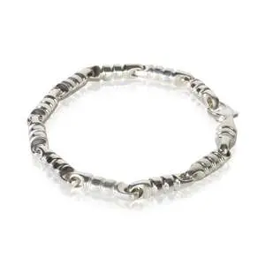 Tiffany & Co. Sterling Silver Paloma Picasso Groove Link Bracelet
