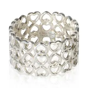 Tiffany & Co. Sterling Silver Paloma Picasso Crown Of Hearts Ring - Sterling_silver