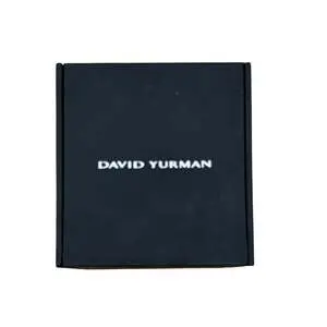David Yurman Sterling Silver Wide Crossover Bracelet