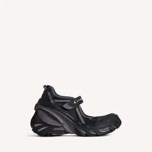Balenciaga Hydra Mary Jane Sneaker - Black