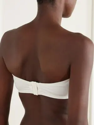 ERES Duni Strapless Bikini Top - White