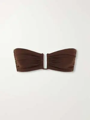 ERES Show Bandeau Bikini Top - Brown
