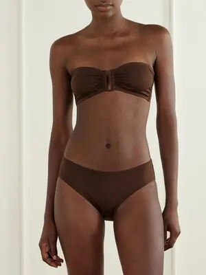 ERES Show Bandeau Bikini Top - Brown