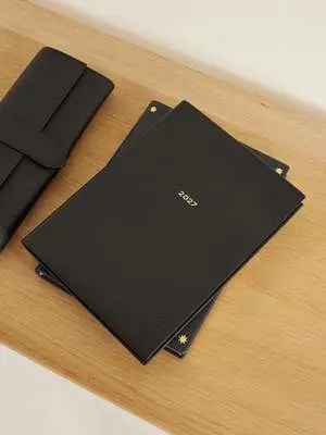 Smythson Soho 2027 Cross-grained Leather Diary