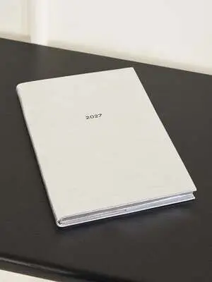 Smythson Soho 2027 Metallic Leather Diary