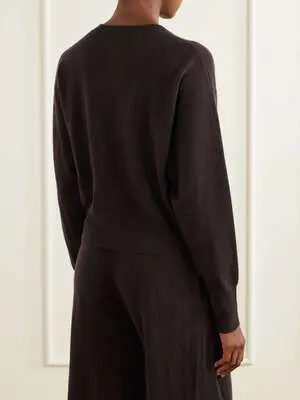Le Kasha Menorca Cropped Cashmere Sweater