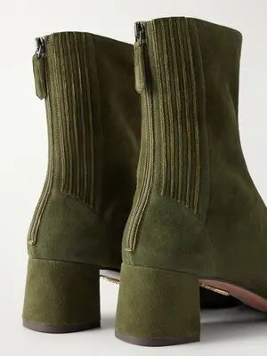 AQUAZZURA Saint Honoré 50 Suede Boots