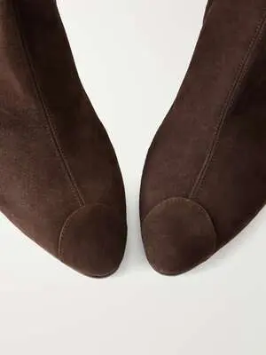 AeydĒ Mia Cap 55 Wedge Suede Ankle Boots