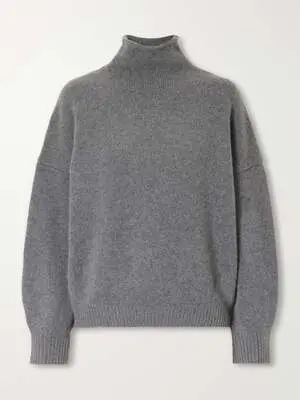 Arch4 Cimmie Cashmere Turtleneck Sweater - Gray