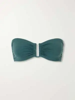 ERES Show Bandeau Bikini Top - Green