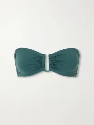 ERES ERES Show Bandeau Bikini Top Green