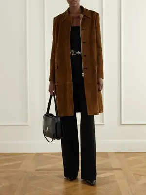 FERRAGAMO Cara Leather Shoulder Bag - Black