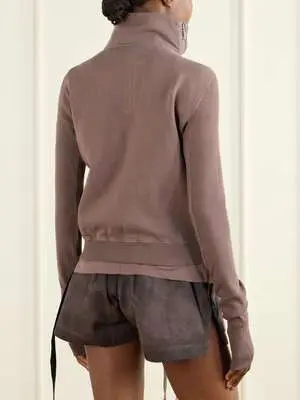 Rick Owens Cotton-jersey Zip-up Cardigan