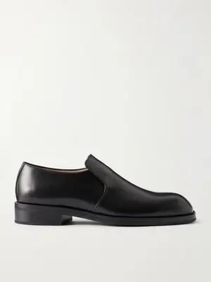 LEMAIRE Leather Loafers - Black