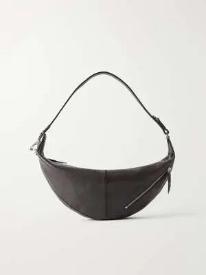 LEMAIRE Quiver Clip Mini Paneled Full-grain Leather Shoulder Bag